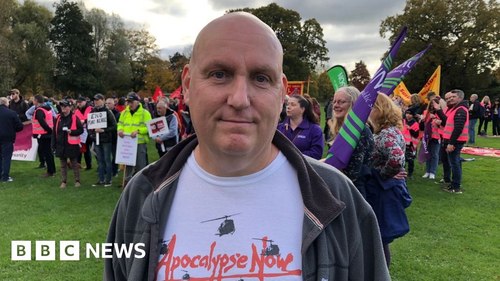 Somerset: Clarks staff march in protest at 'fire-and-rehire' policy ...