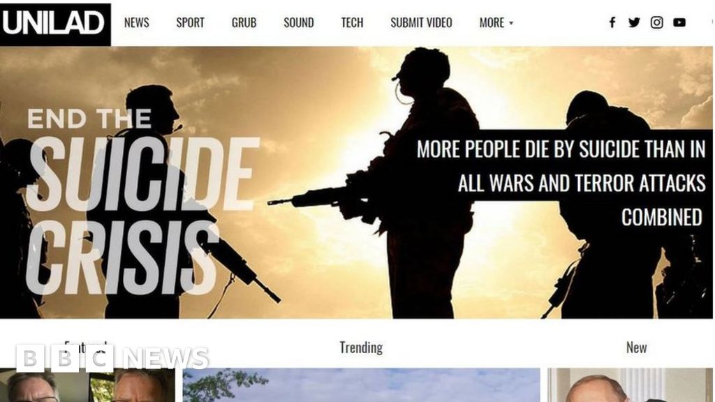 Unilad viral publisher goes into administration - BBC News