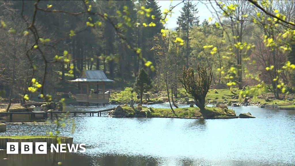 Cowden Castle's Japanese garden to reopen to the public - BBC News