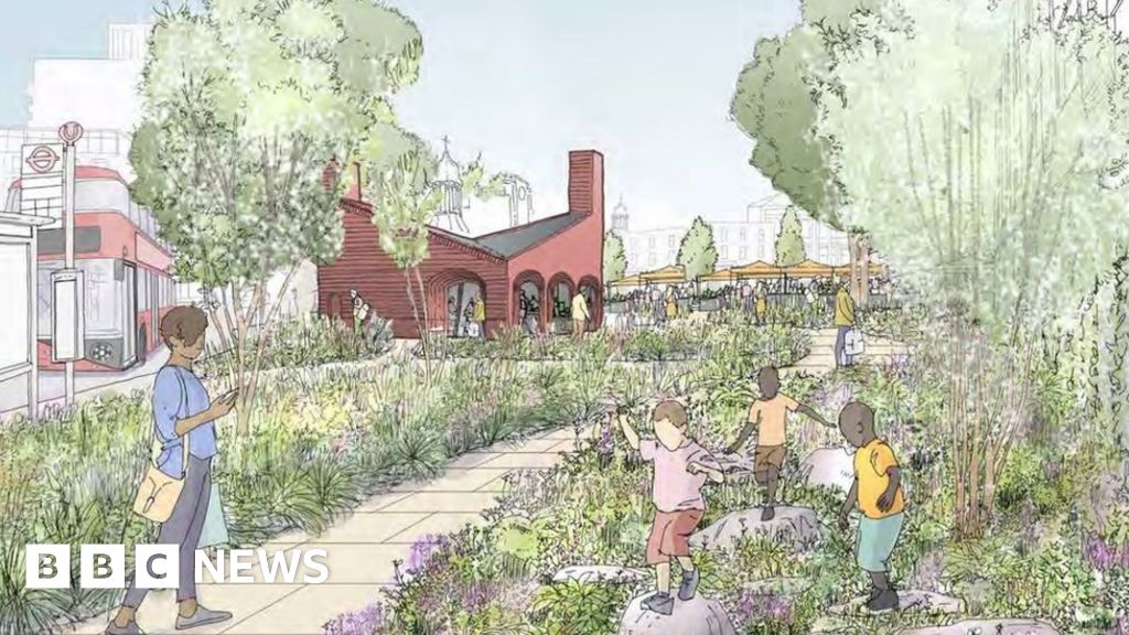 Beresford Square revamp planned by Greenwich Council - BBC News