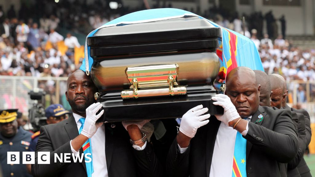 Etienne Tshisekedi funeral takes place in DR Congo - BBC News