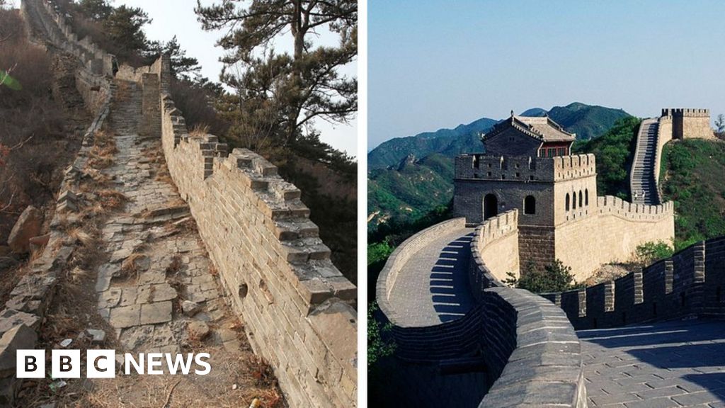 China clamps down on climbing 'wild Great Wall' - BBC News