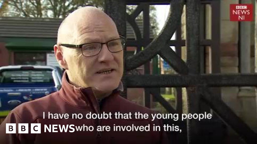 Paul Maskey condemns Milltown Cemetery fire - BBC News