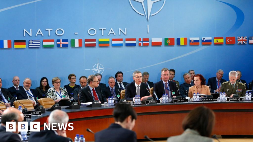 Proposed Nato reinforcement 'will send signal' to Russia - BBC News