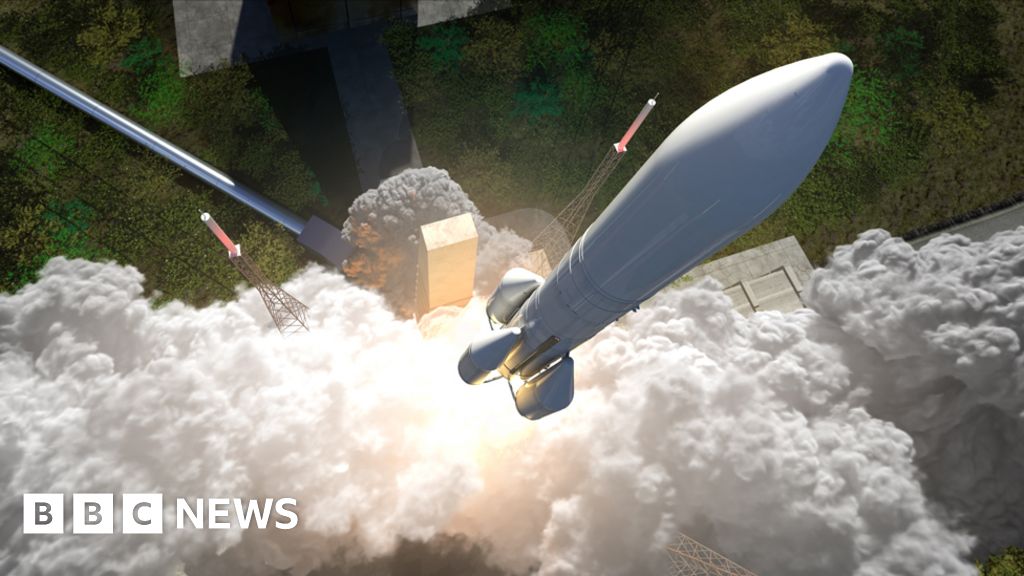 Ariane 6 project 'in good shape' - BBC News