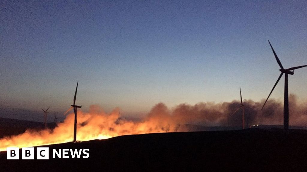 Wildfire risk very high in southern and eastern Scotland - BBC News