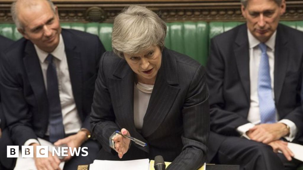 Brexit debate: My deal delivers on referendum, says May - BBC News