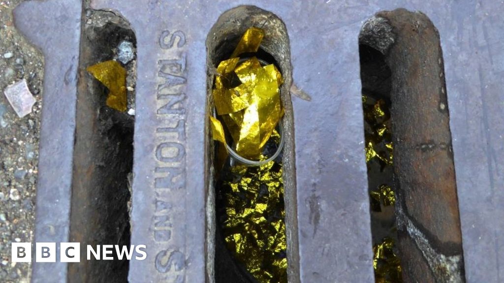 Anger after plastic glitter fired into Cornwall harbour