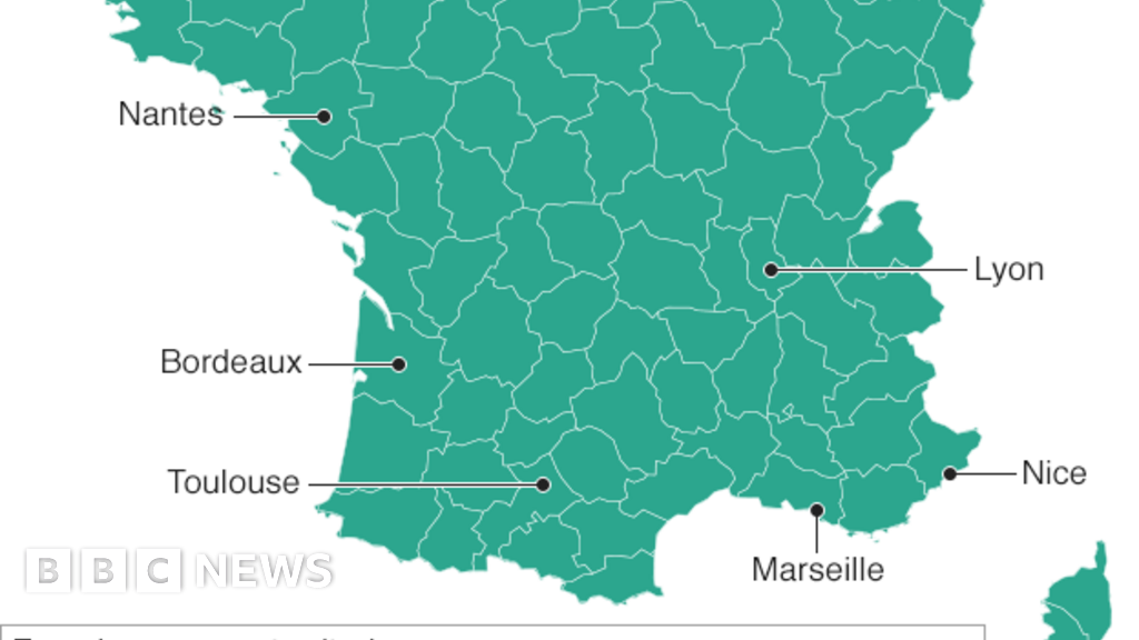 The maps that show how France voted and why - BBC News
