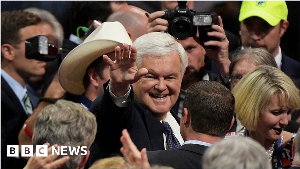 Newt Gingrich: People are angry - BBC News