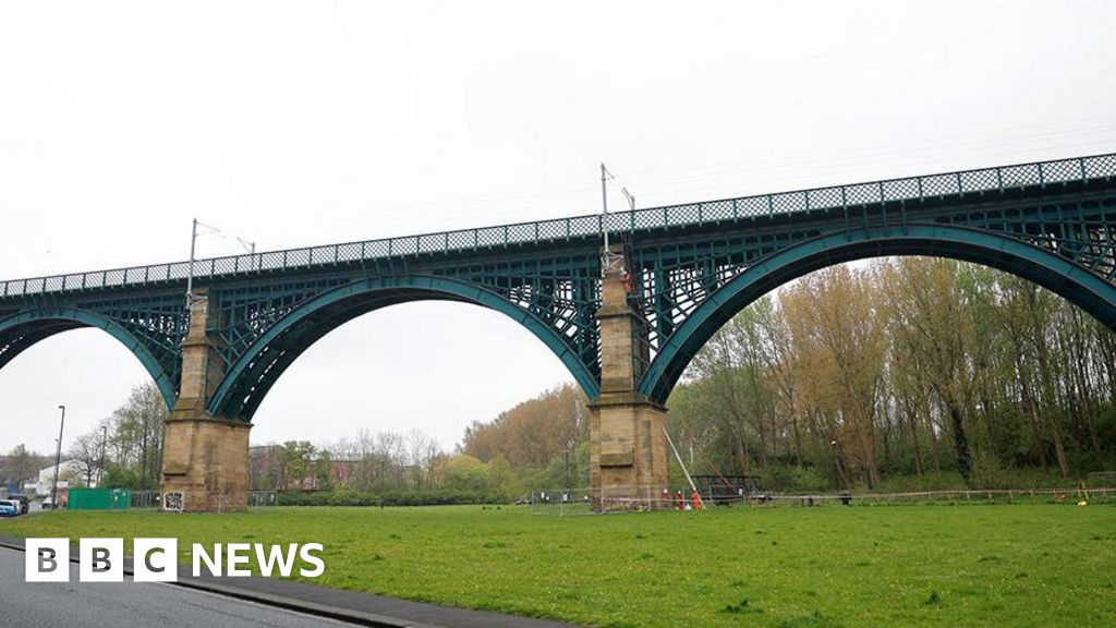 Howdon Viaduct 'high risk' platforms to be removed - BBC News
