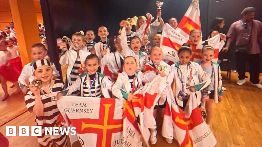 Dance World Cup: Guernsey dancers win gold in mini tap category