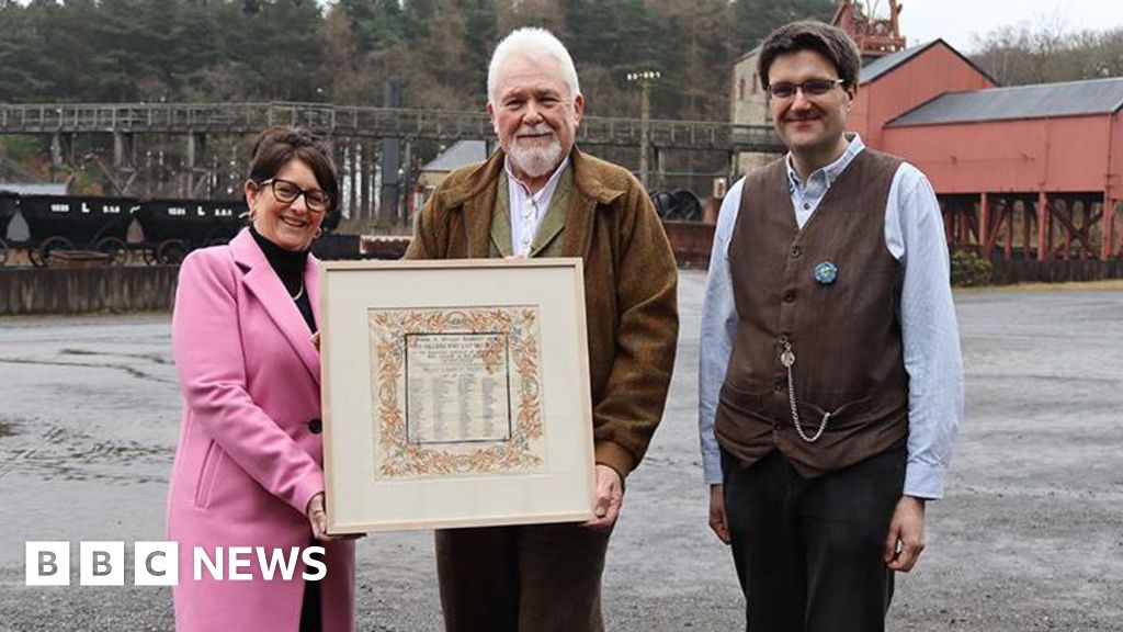 West Stanley Pit disaster serviette donated to Beamish after The Repair ...