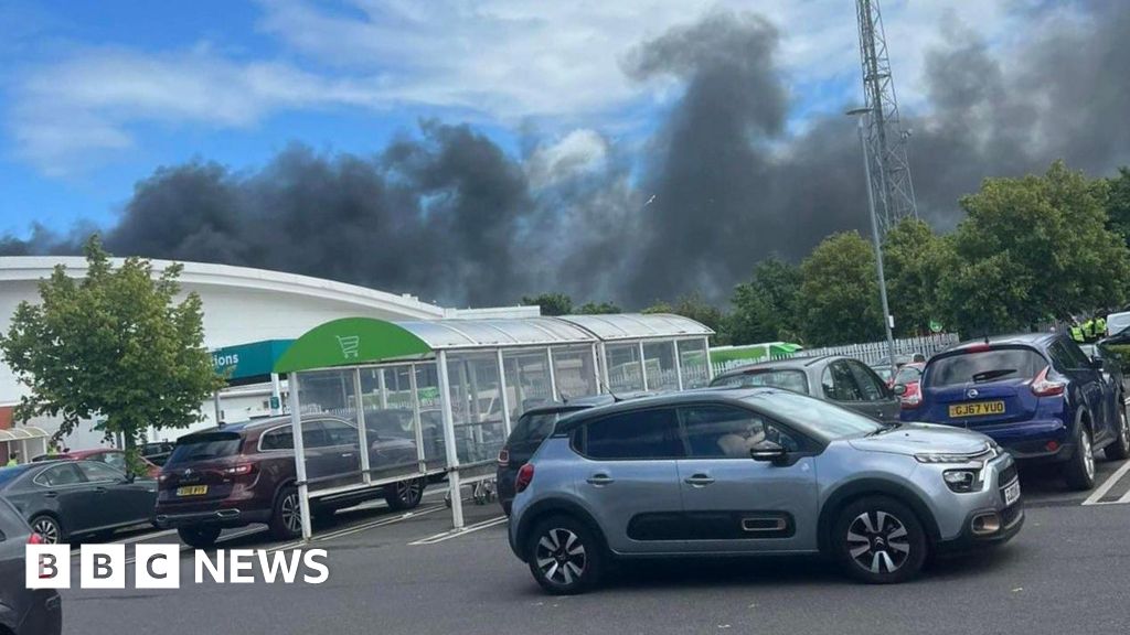 Broadstairs Asda store evacuated due to yard fire