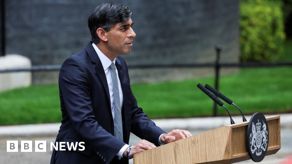 Watch: Sunak's resignation speech in full - BBC News