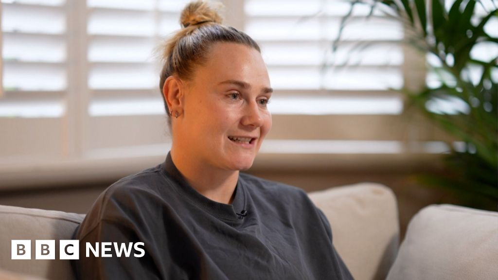 Meg Jones talks grieving and addiction during Christmas - BBC News
