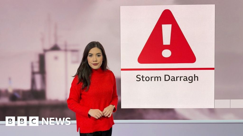 Storm Darragh: People advised to stay home as red weather warning ...