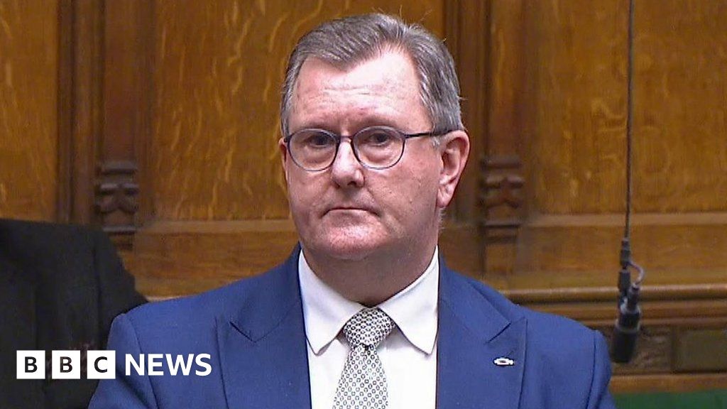 Jeffrey Donaldson tells Commons of threats