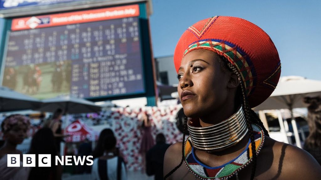 In pictures: The Durban July in South Africa - BBC News