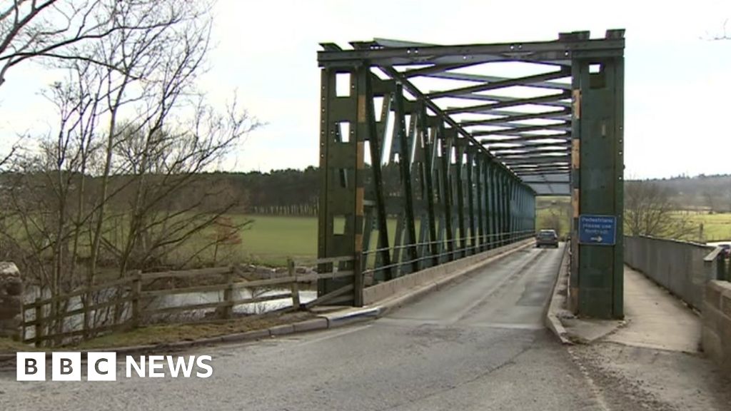'Temporary' Langwathby Bridge nears 50th birthday - BBC News