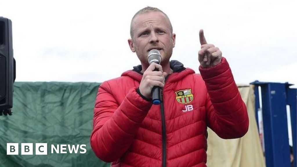 Loyalist Jamie Bryson confirms return of 'wrongly obtained' items - BBC ...