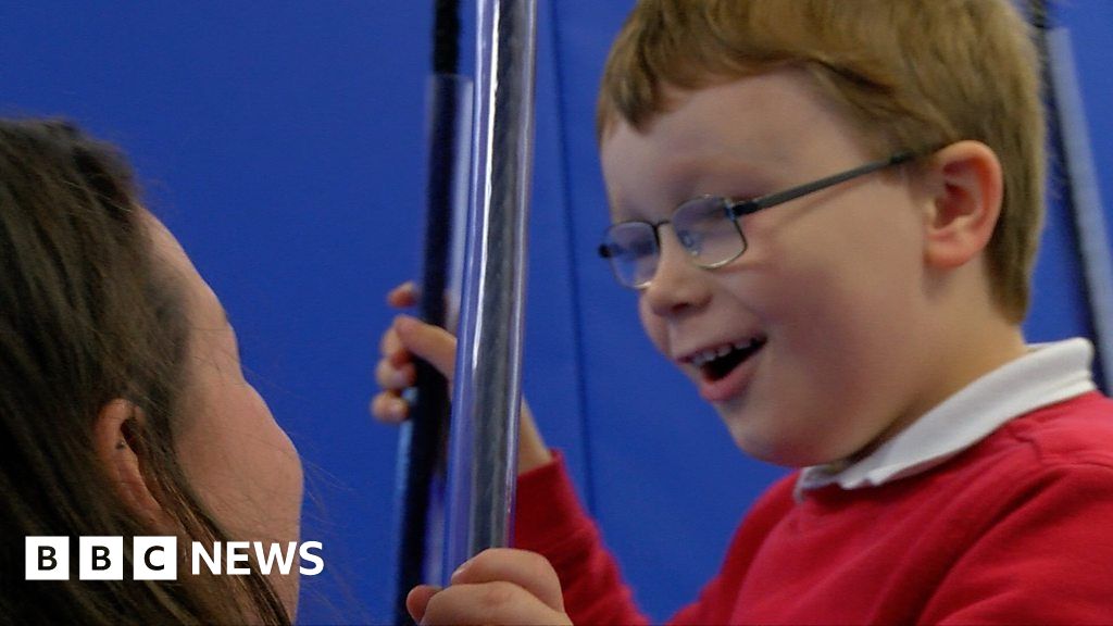 Inside a new school for children with special educational needs