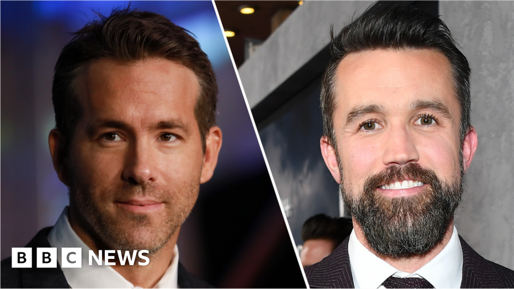 How a journalist got to tease Wrexham FC's star owners - BBC News