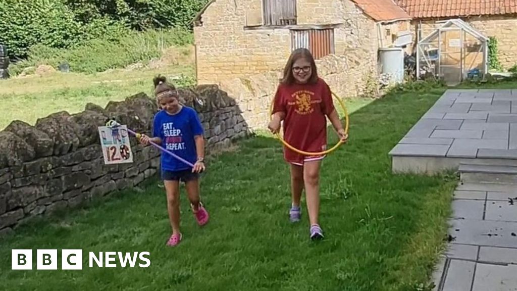 Long Covid girl, 10, completes NHS walking challenge unaided