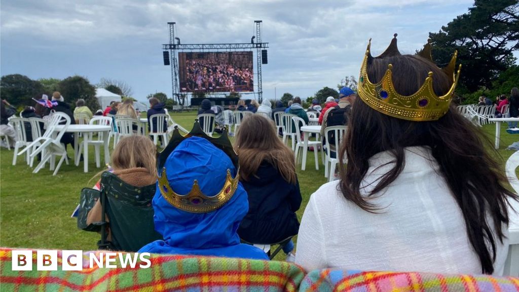 Jersey celebrates during Coronation weekend - BBC News