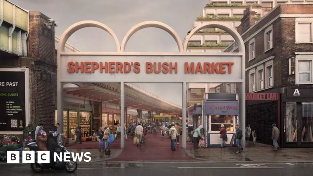 Shepherd's Bush Market refurbishment gets go ahead - BBC News