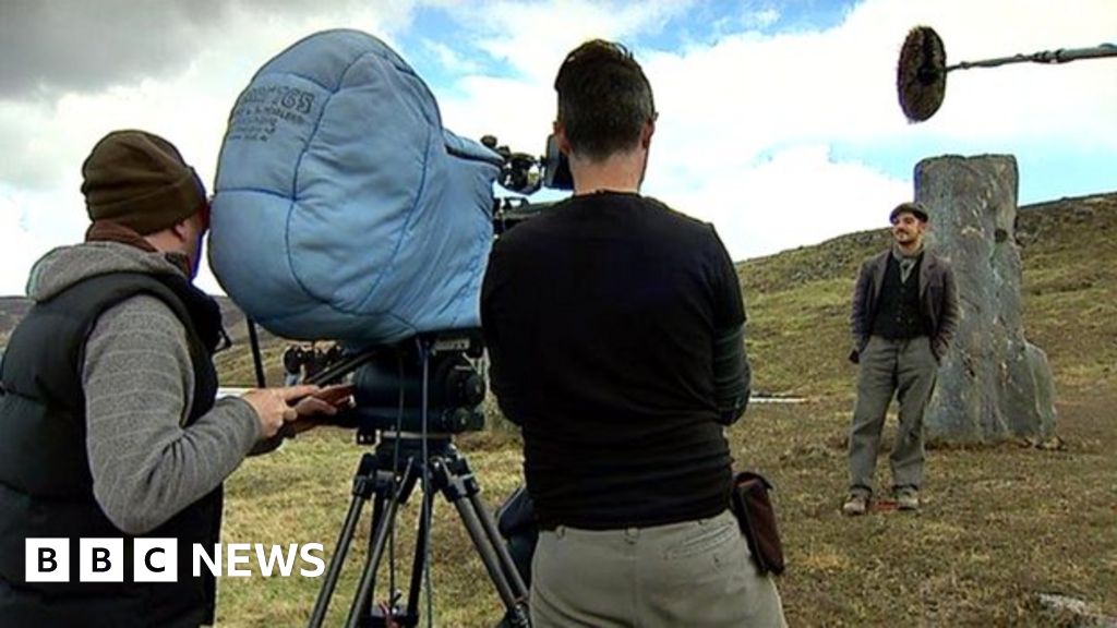 Record spend on TV and film productions in Scotland - BBC News