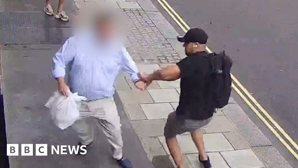 London: Rolex robbers fought off by grandad armed with a takeaway