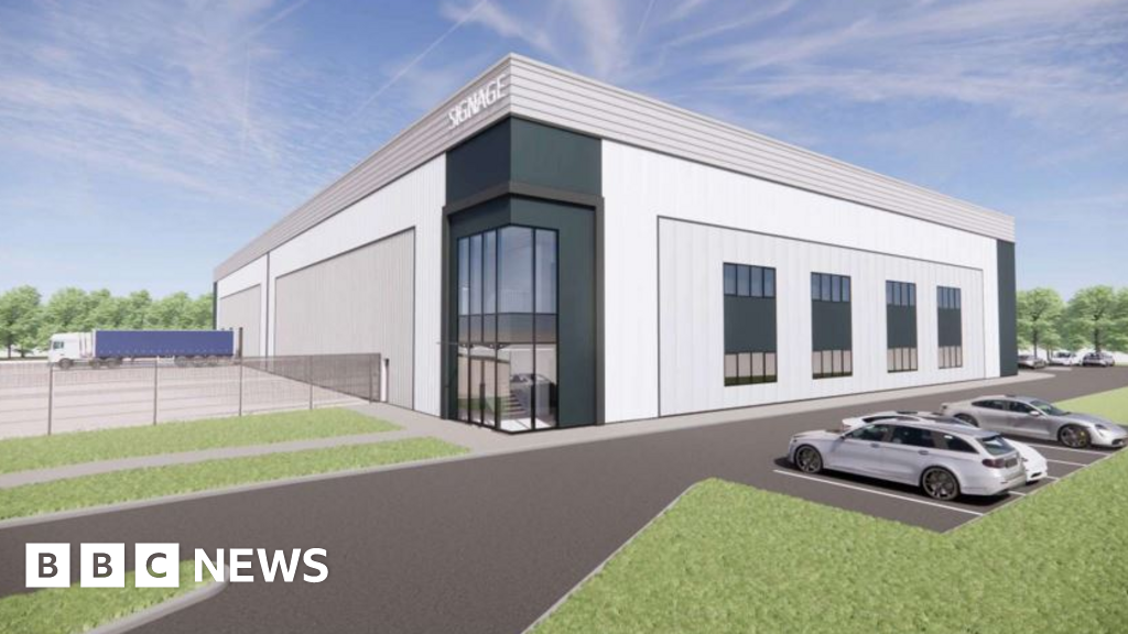 Warehouse to be built on former Shropshire Star site - BBC News