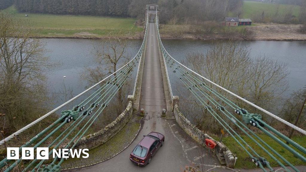 Union Chain Bridge faces extended closure for overhaul - BBC News