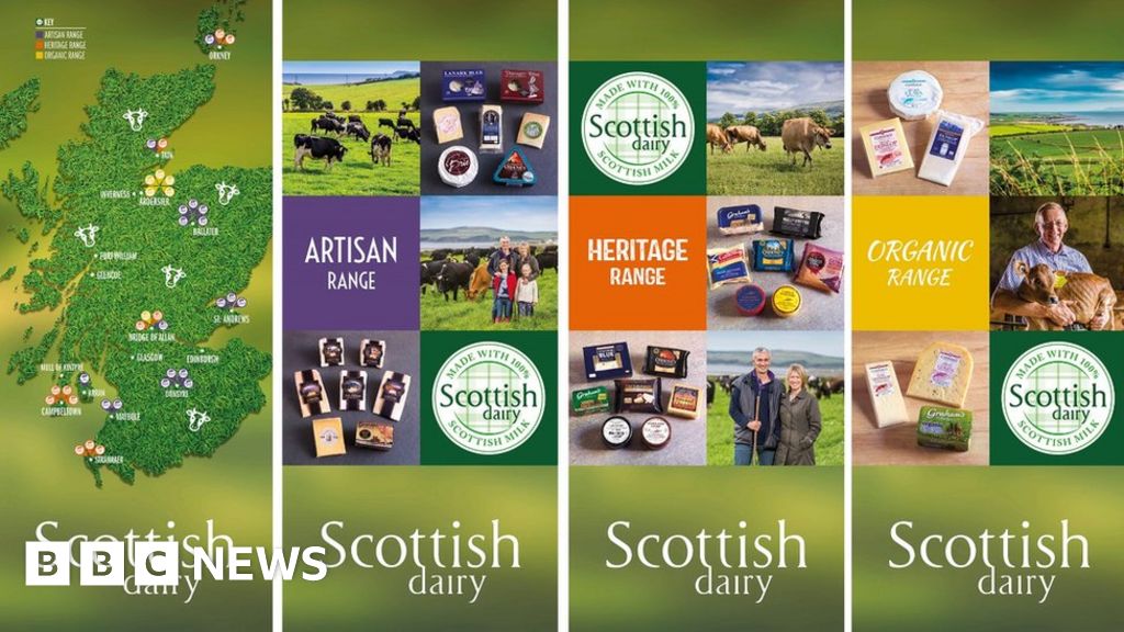 New Scottish cheeses launched in US - BBC News