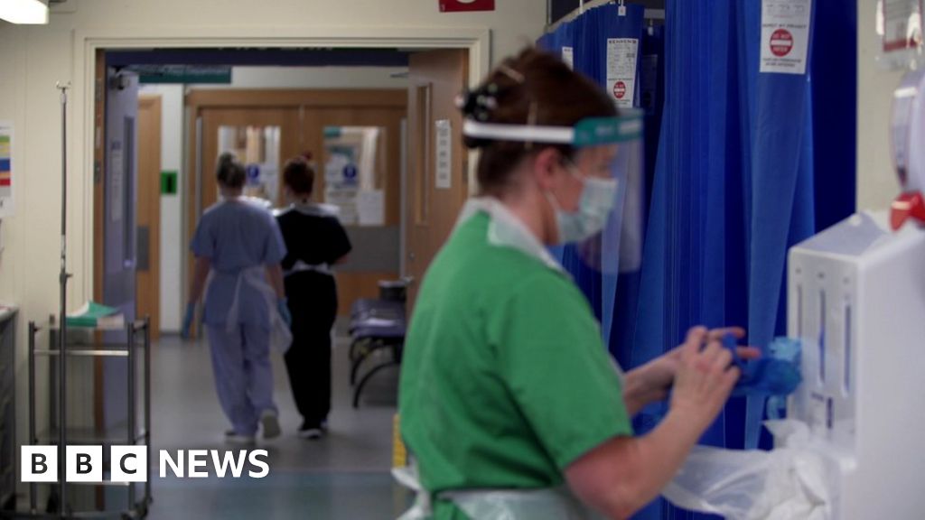 Covid-19: Hospital pressures mount as ICU numbers increase - BBC News
