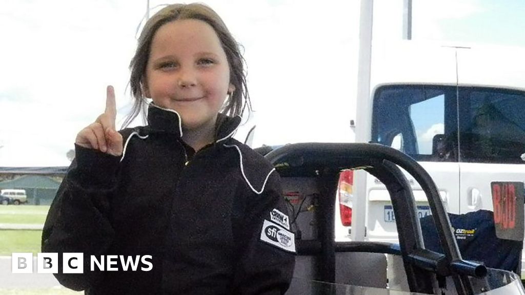 Australian girl, 8, dies after crashing drag race car - BBC News