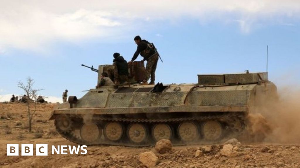 Syria conflict: Anti-IS alliance eyes 'capital' Raqqa - BBC News