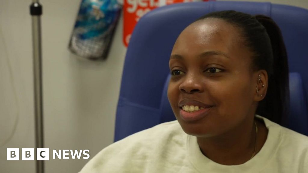 Sickle cell patient gets world-first NHS test - BBC News