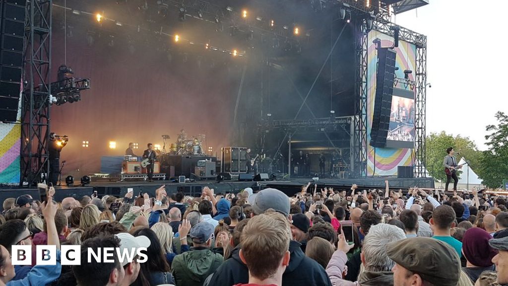 Newcastle music festival noise 'heard over church organ'