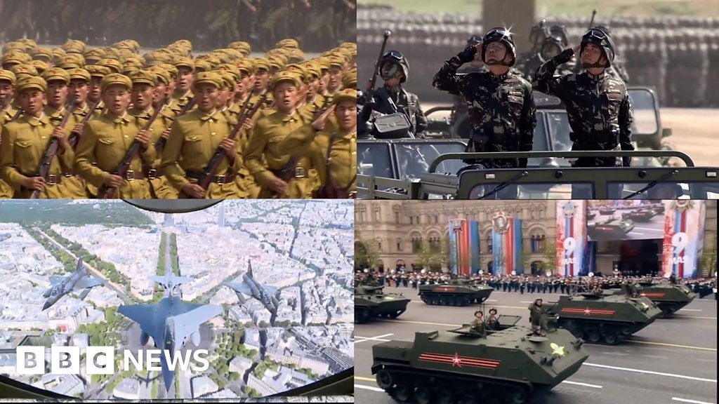 What makes a military parade? - BBC News
