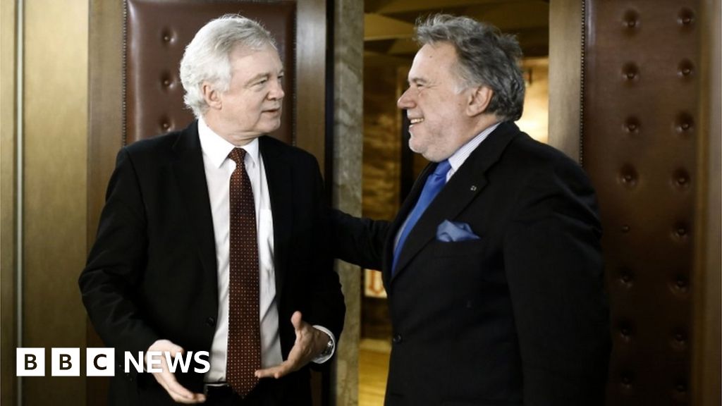 Brexit: David Davis hopes EU tour will ease talks - BBC News