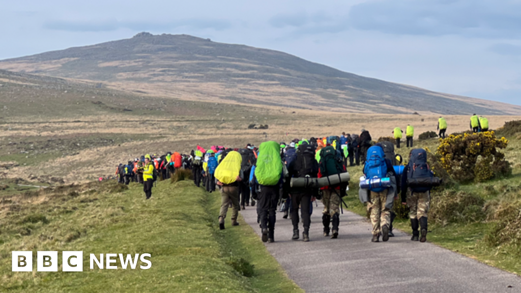 Thousands of teens take part in Dartmoor Ten Tors Challenge