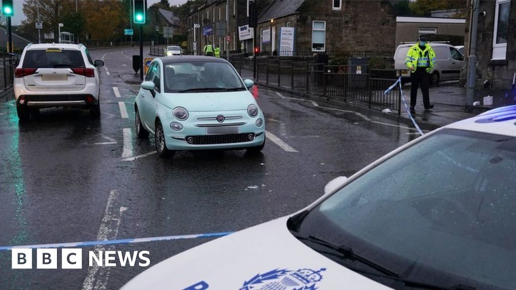 Woman and children recovering after being hit by car in Carluke - BBC News