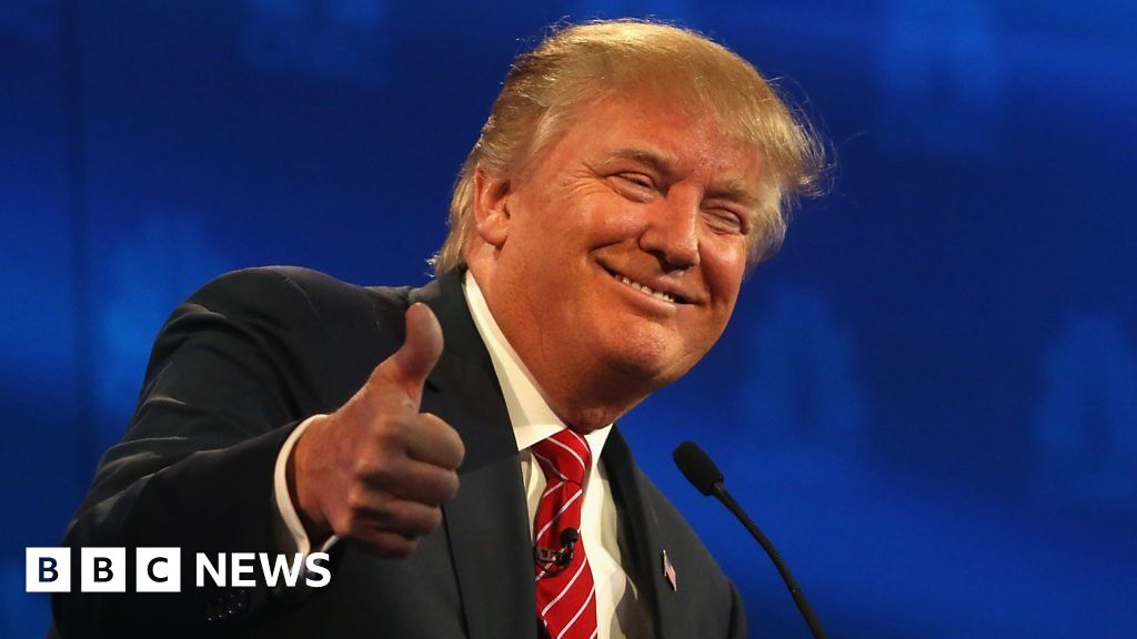 Would President Trump make a good comedian? - BBC News