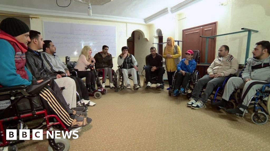 What does the future hold for disabled refugees in Jordan? - BBC News
