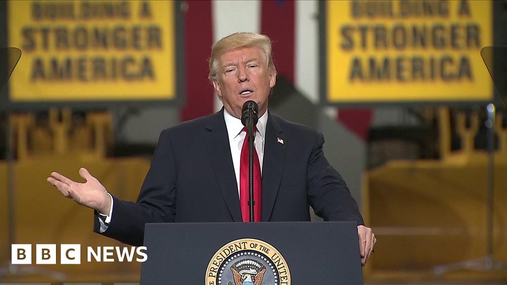 Trump: Billions spent protecting other countries' borders - BBC News