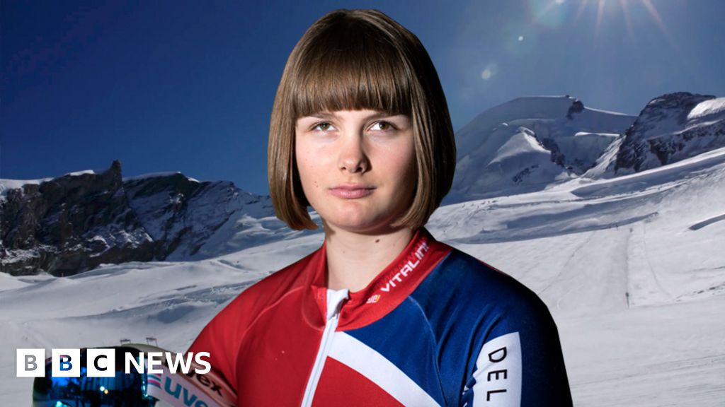 Blind skier: From 70mph crash to silver medal - BBC News
