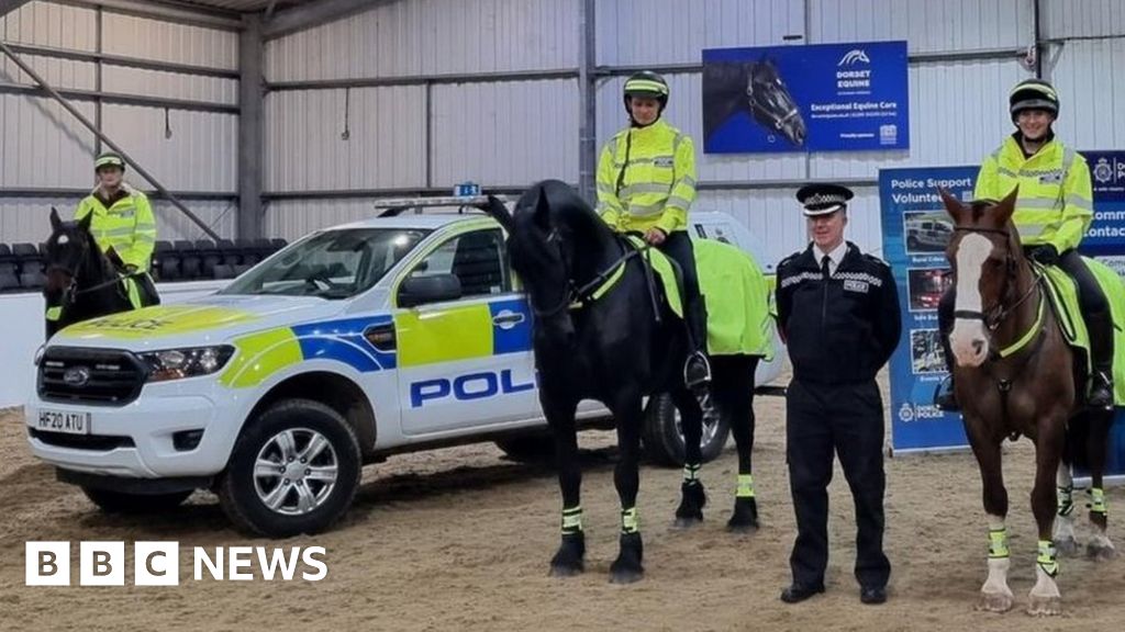 Horse riders help Dorset Police tackle rural crime - BBC News