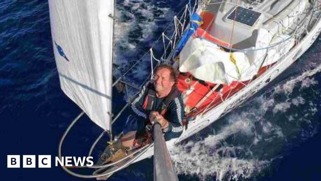 Dafydd Hughes: Around-the-world solo sailor suffers head injury - BBC News
